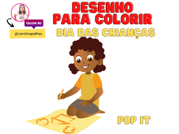 Desenhos para colorir com o tema flork para o dia das crianças ...