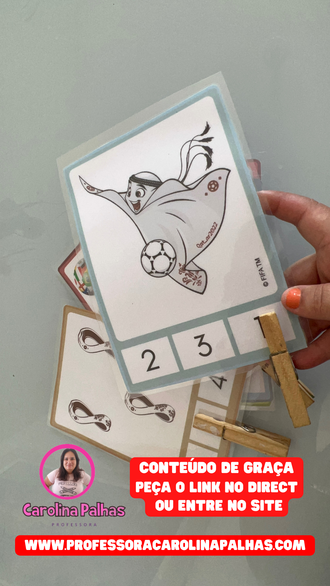 Atividade de número, quantidade e coordenação motora fina com o tema ...