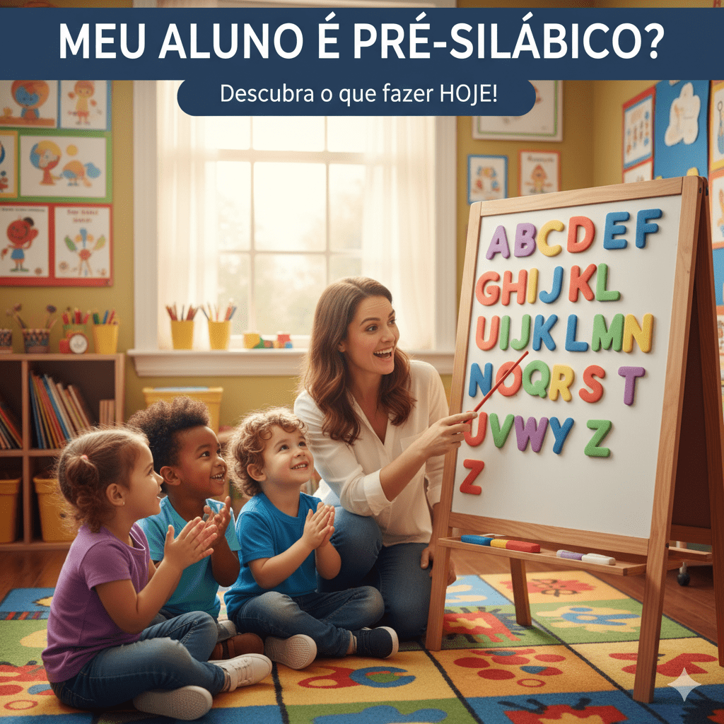 MEU ALUNO É PRÉ-SILÁBICO? DESCUBRA O QUE FAZER HOJE E TRANSFORME A ...